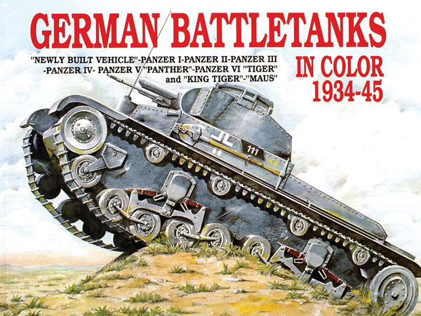 German Battle Tanks in Color – Schiffer Kids